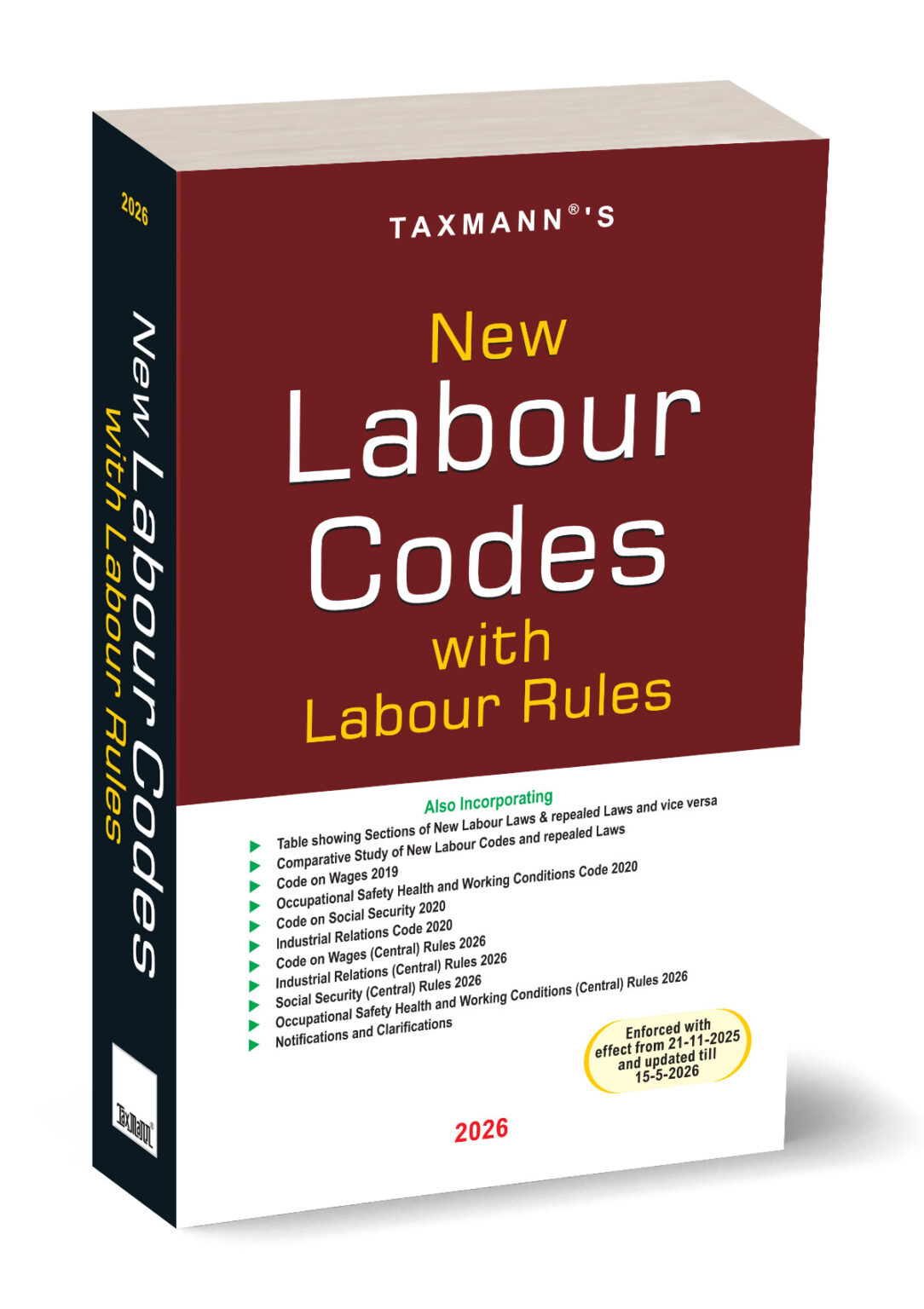 LABOUR CODES WITH LEBOUR RULES BY TAXMANN Updated 15/5/2026 – Ganesh ...